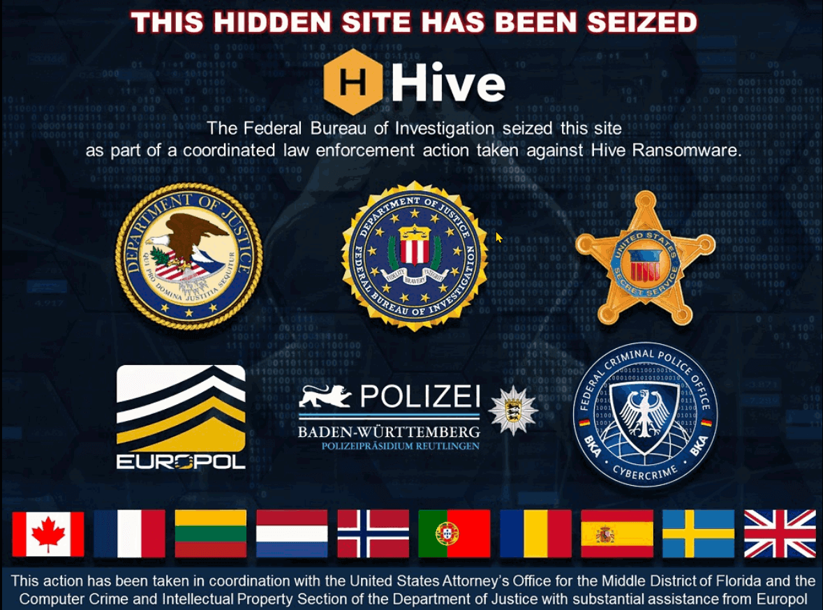 FBI Seizes Data Leak Website of Major Ransomware Gang Hive ...